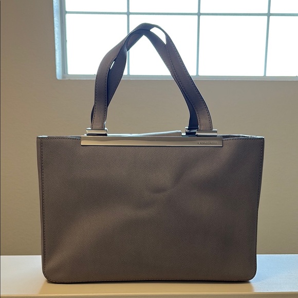 MICHAEL Michael Kors | Bags | Michael Kors Gray Handbag | Poshmark